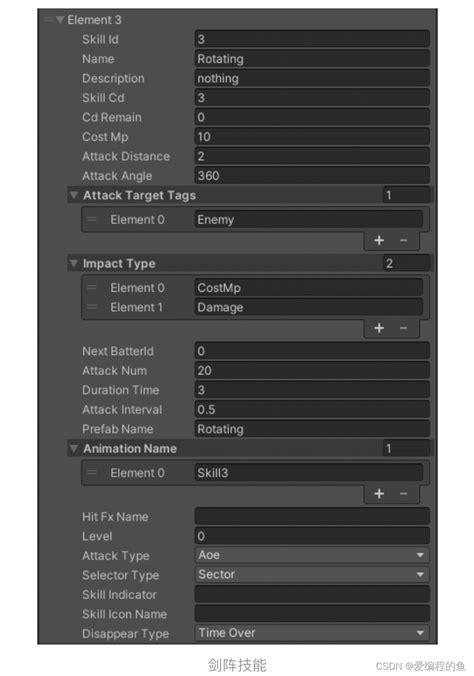 在unity中制作完整的技能系统（介绍篇）unity 技能系统设计 Csdn博客