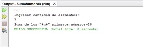 Programación en Java Suma de los N primeros números Secuencial Java Tecpro Digital