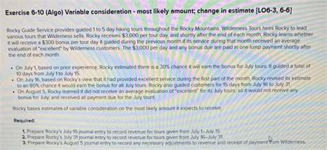 Solved Exercise 6 10 Algo Variable Consideration Most