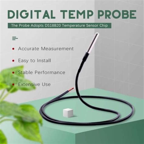 Jual Ds18b20 Waterproof Temperature Suhu Sensor Probe Arduino Uno 2 Meter Di Seller Tokoasia