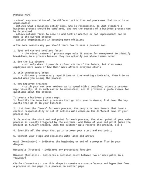 Process Maps Pdf