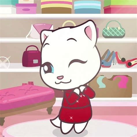 Angela Mini Talking Tom Furry Wallpaper