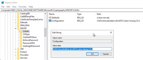 Move Network Device Enrollment Service Ndes To Another Certification Authority Uwe Gradenegger
