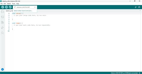 Arduino Uno R4 Wifi Not Connecting To Com6 Uno R4 Wifi Arduino Forum