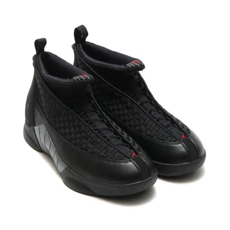Jordan Brand Air Jordan 15 Retro Black Varsity Red Anthracite Atmos