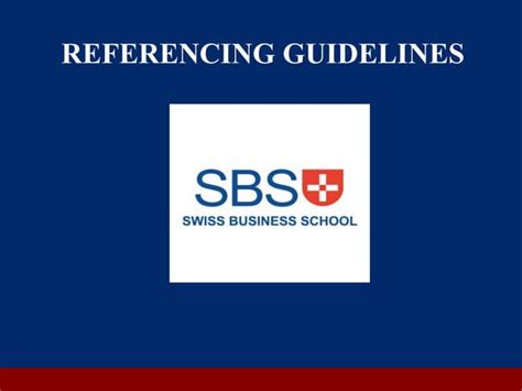 Assignment Harvard Referencing Guidelines Ppt