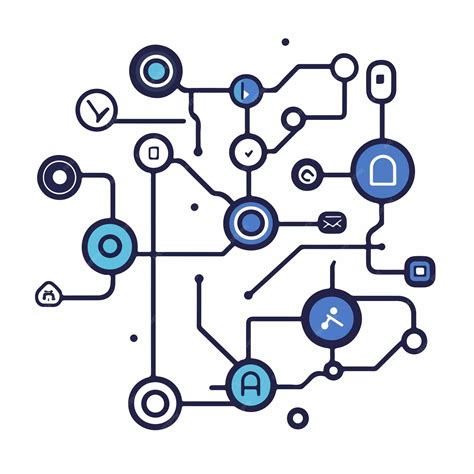 Logic Sequence Interactions Algorithm Diagram Premium Ai Generated Vector Logic Sequence Interactions Algorithm Diagram Premium Ai Generated Vector