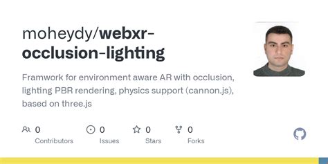 Github Moheydy Webxr Occlusion Lighting Framwork For Environment Aware Ar With Occlusion
