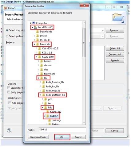FRDM K64F Kinetis Design Studio KDS Software Dev Kit SDK Processor Expert PE