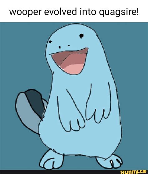 Wooper Evolved Into Quagsire Ifunny Brazil
