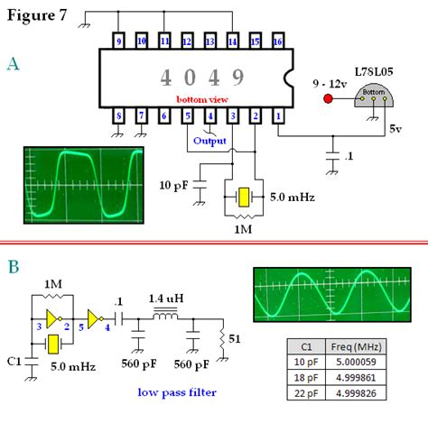 crystal oscillator oscillator circuit signal processing circuit