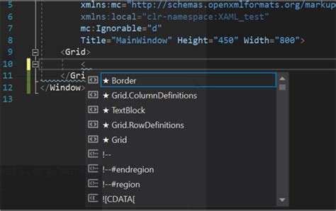 Xaml コード エディターとは Visual Studio Windows Microsoft Learn