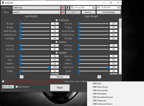Bodyslide Not Working Technical Support Skyrim Special Edition