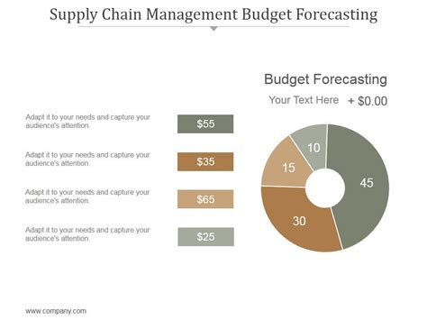 Supply Chain Management Budget Forecasting Ppt Powerpoint Presentation Prof