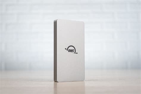 再小一點OWC Envoy 隨身 SSD 開箱 USB C 10Gbps 鋁製外殼 更輕更小巧 XFastest News