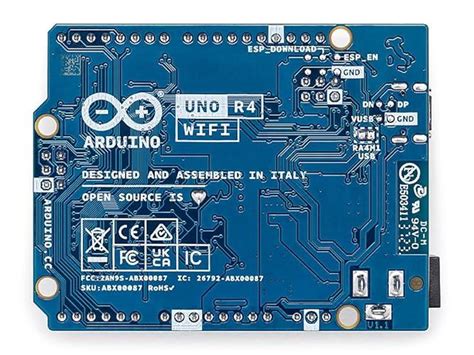Arduino Uno R4 Wifi Abx00087 Renesas Ra4m1 Esp32 S3 Wi Fi