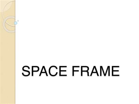 Space Frame Pdf