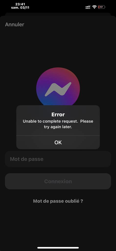[help] Is Any One Have This Error Too Facebook Messenger R Jailbreak