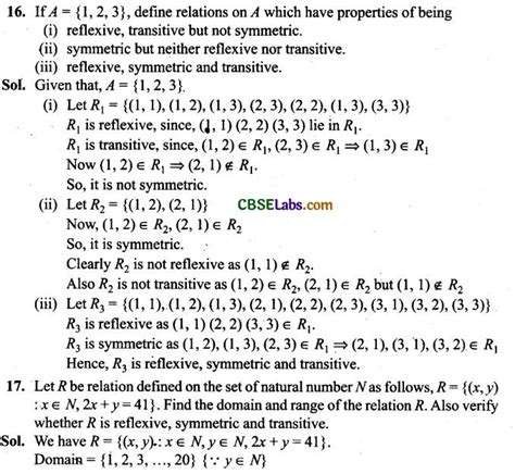 ncert exemplar class 12 maths chapter 1 relations and functions learn cbse