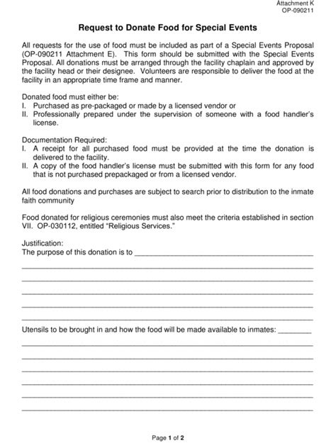 Best Food Request Form Template Word Sample Minasinternational