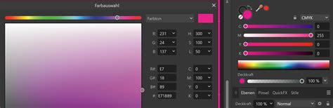 Color Cmyk In Rgb And Hex Translation Seems To Be Wrong V2 Bugs Found On Windows Affinity