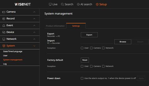 How To Factory Reset Your Nvr And Your Nvr Password Hanwha Vision America Support Portal