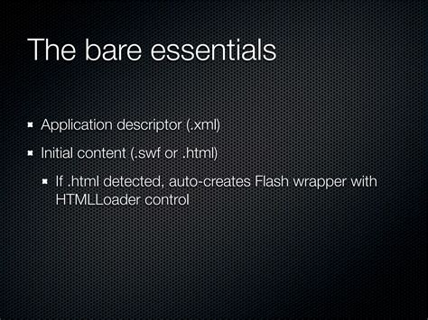 Building Desktop Rias With Php Html And Javascript In Air Ppt