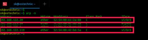 Find The Ip Address Of A Kvm Virtual Machine Ostechnix