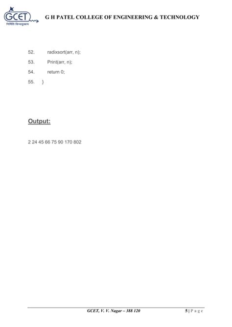 Data Structure Radix Sort Pdf