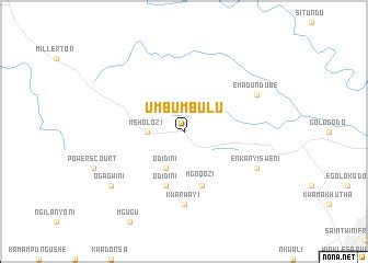 Umbumbulu South Africa Map