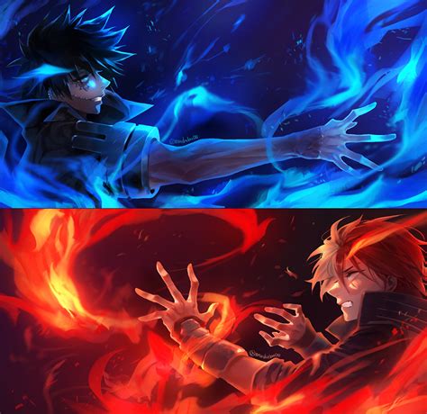 Dabi And Todoroki Boku No Hero Academia Fan Art Fanpop