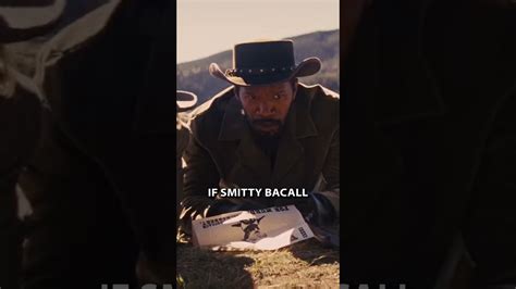 Smitty Bacall Handbill Django Unchained 2012 Shorts