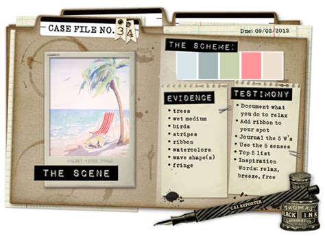 Layers Of Ink Relax CSI Case File