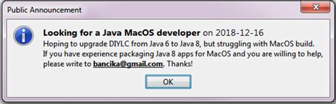 Will Mac Version Be Updated To Java Issue Bancika Diy Layout Creator GitHub