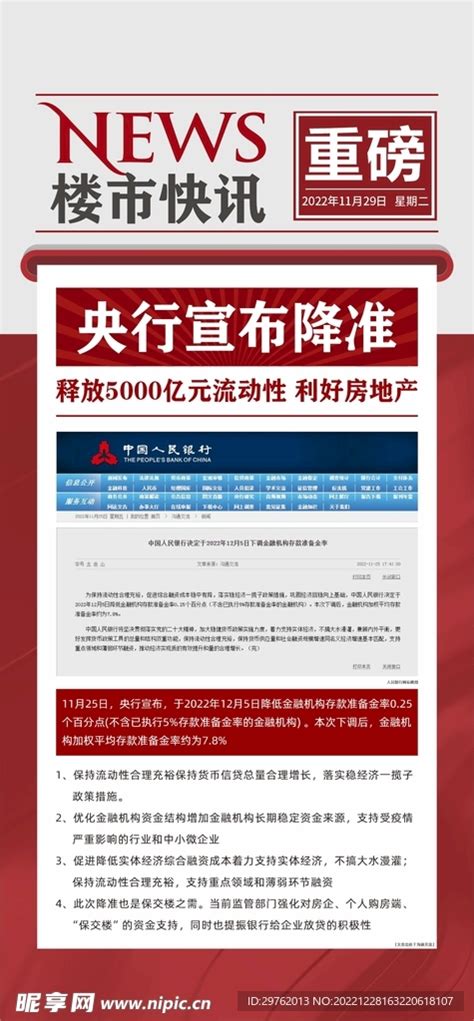 重磅利好设计图 海报设计 广告设计 设计图库 昵图网