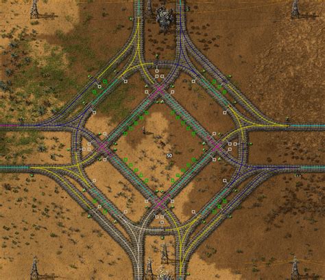 My Rail Intersection R Factorio