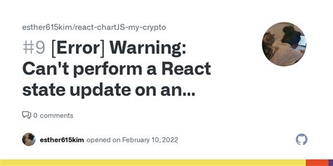 Error Warning Cant Perform A React State Update On An Unmounted