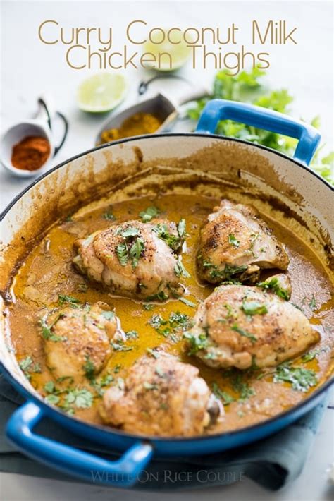 Chicken Thighs Curry Coconut Milk