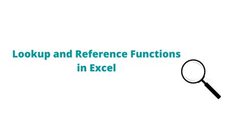 Lookup And Reference Functions In Excel Part 3 QuickExcel
