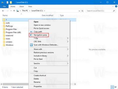 How To Disable Navigation Pane In Windows