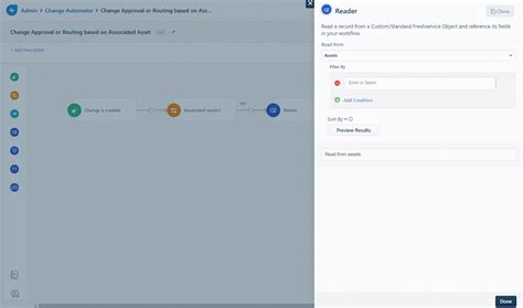 Reader Node Freshservice