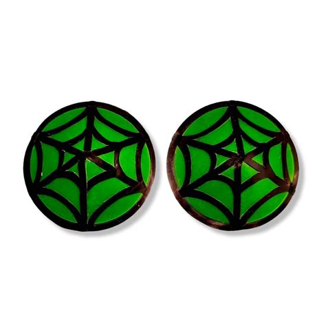 Latex Goth Spiderweb Cobweb Pasties Nipple Covers Etsy