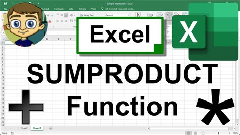 The Excel Sumproduct Function Youtube