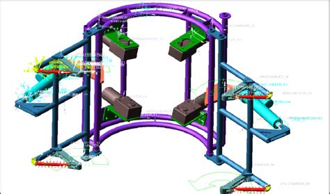 The Kinematics Simulation Model Of The Tree Climbing Robot Download Scientific Diagram