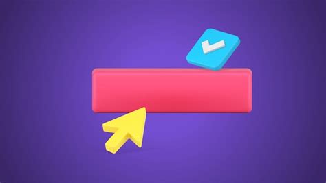 Premium Vector Subscribe Button With Arrow Click Cursor And Done