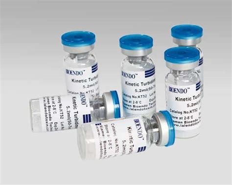 Bioendo Lal Lysate Vials For Endotoxin Testing Kinetic Turbidimetric Method