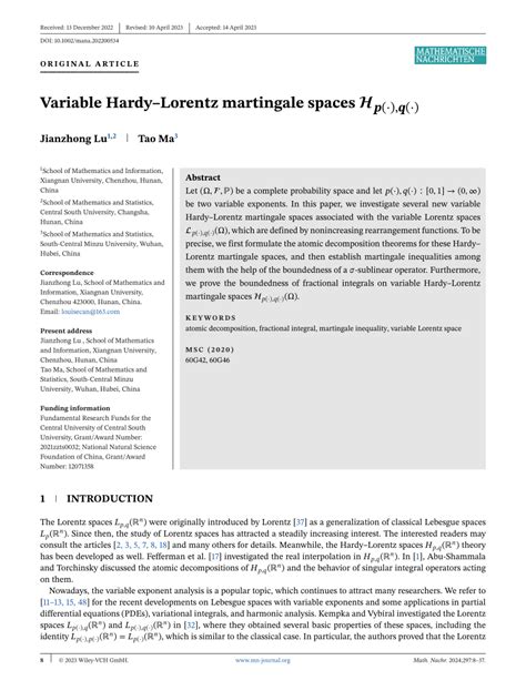 Variable Hardylorentz Martingale Spaces Hp·q·mathcal H P