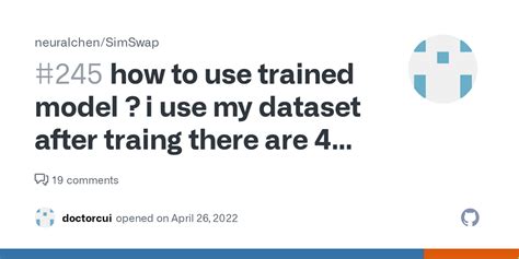 How To Use Trained Model I Use My Dataset After Traing There Are 4
