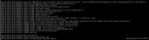 Centos7 Mysql5728 Unit Rvice Entered Failed State Csdn博客