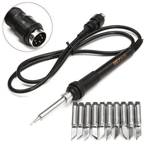 Hacko 907 Soldering Station Iron 6pin Female Aramarket